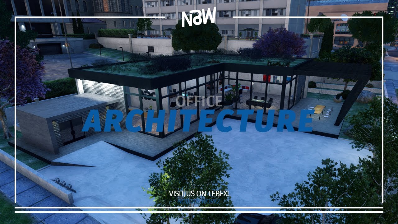 [MAP] Architectural Office FiveM GTA5 RP - YouTube