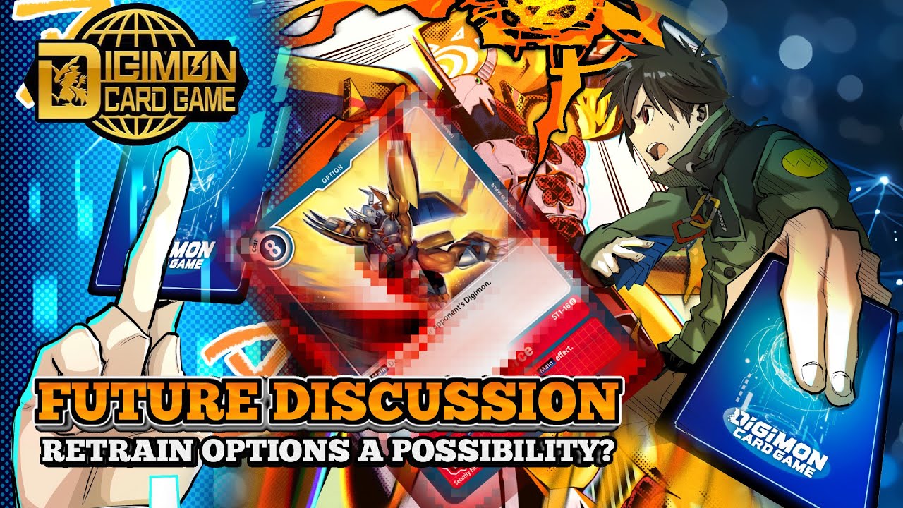 Digimon Card Game | Future Discussion - Retraining Option Cards a ...