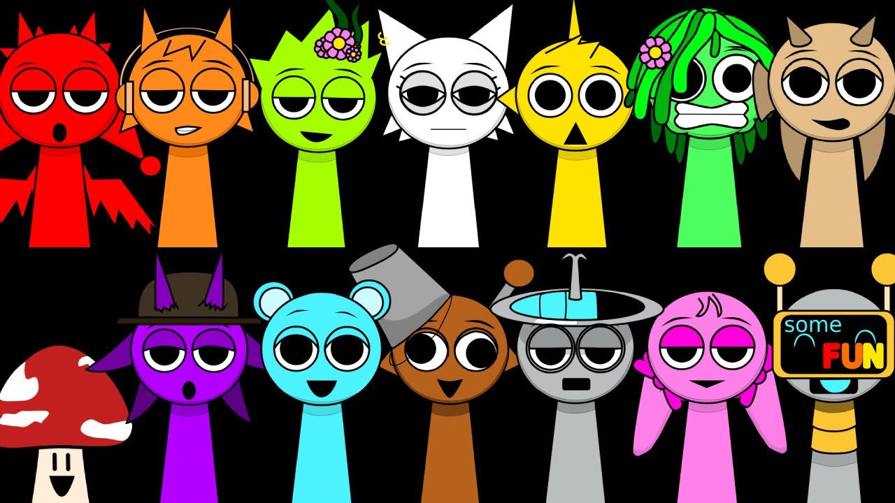 Sprunk But SWAPPED Version All Characters (New Incredibox Mod) - YouTube