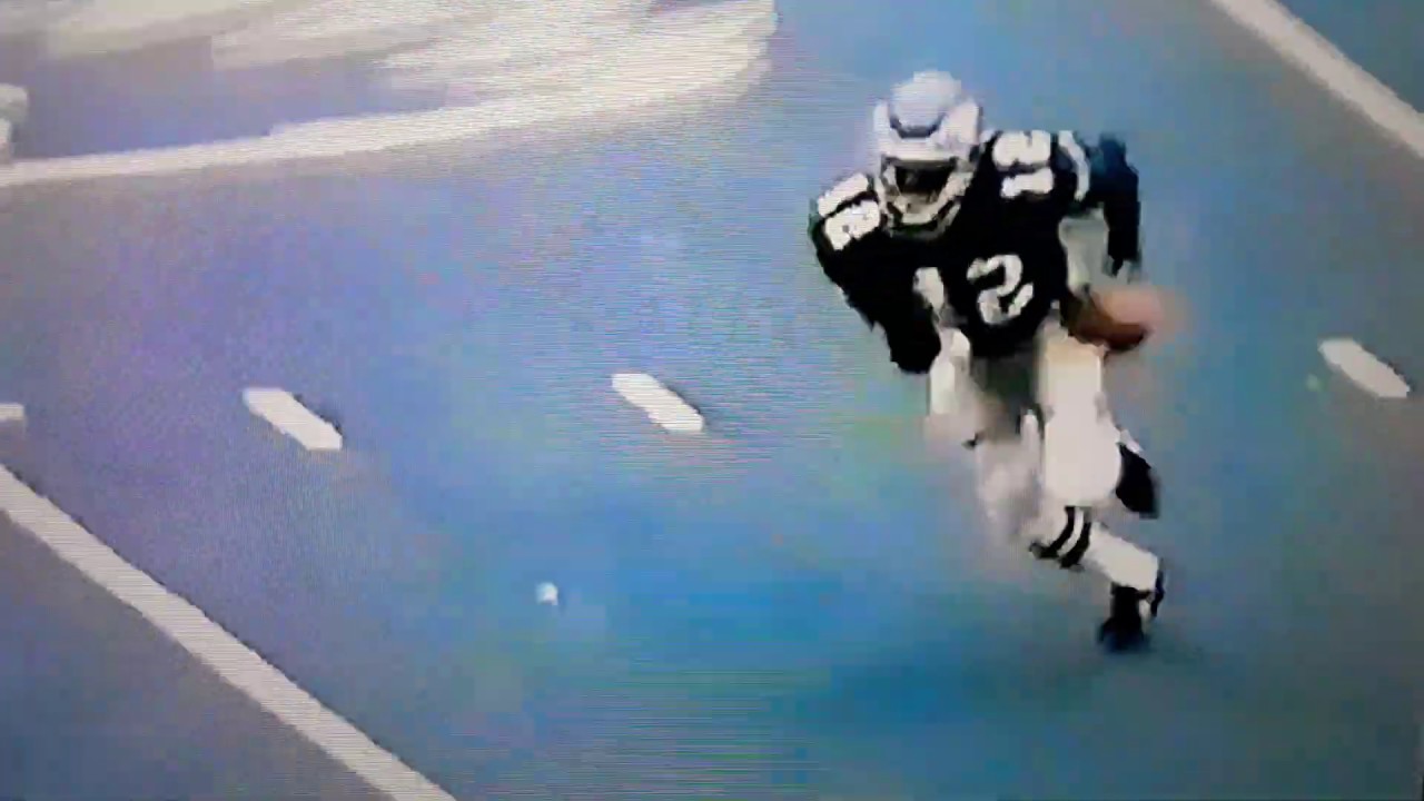 RANDALL CUNNINGHAM Running For The Touchdown (Reality/Video Game) - YouTube