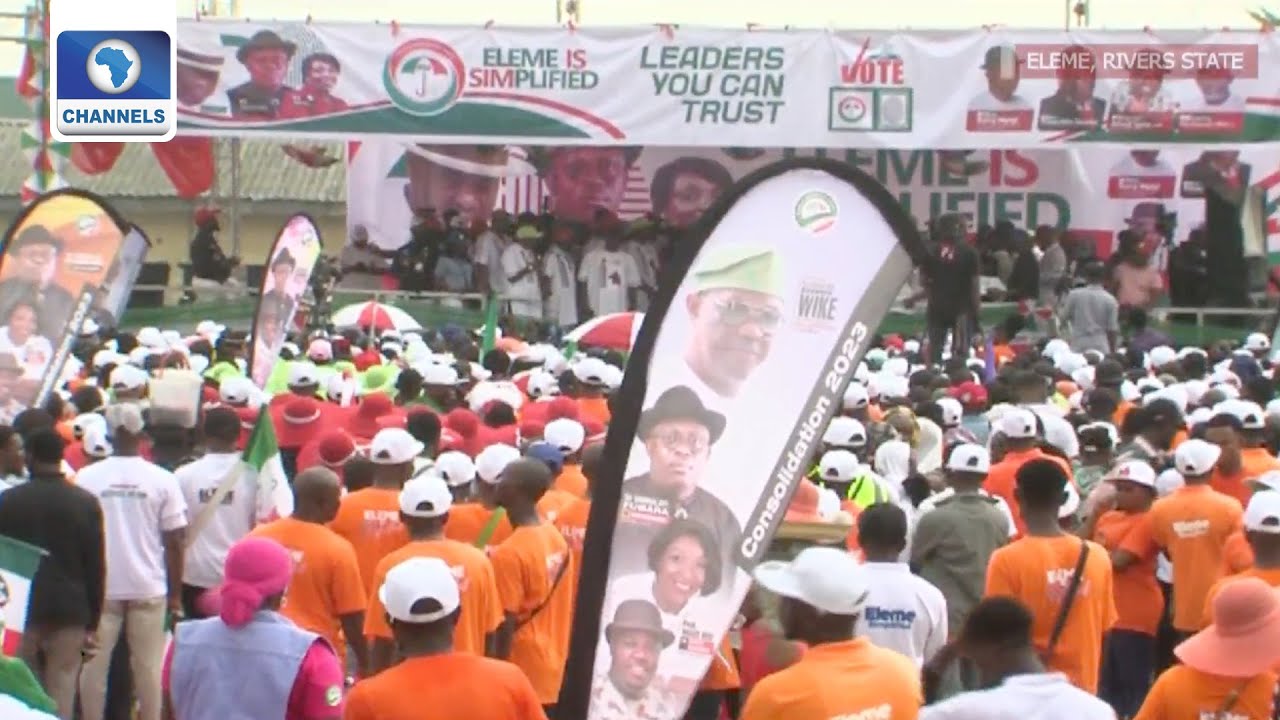 RIVERS STATE PDP CAMPAIGN RALLY - YouTube