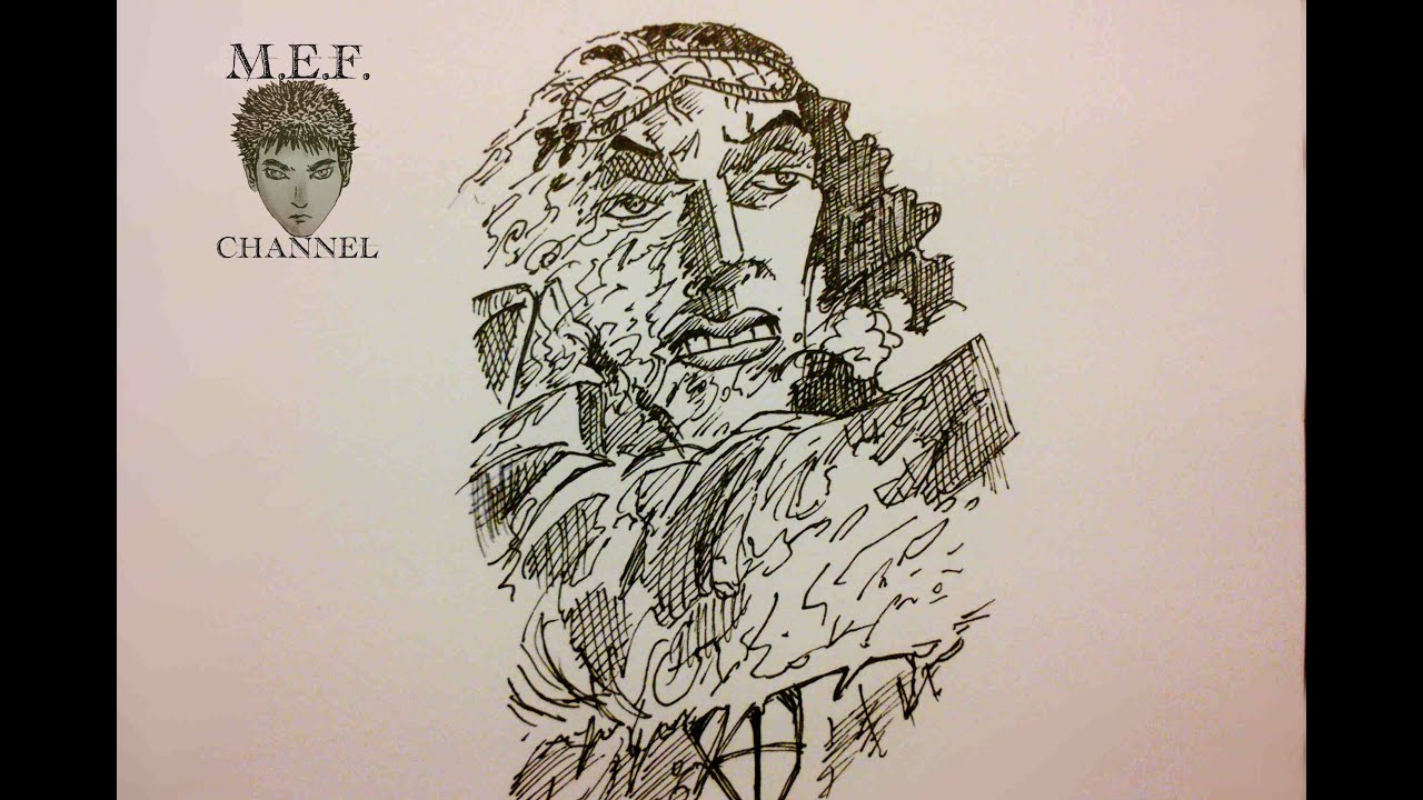 Let's draw Aokiji (Kuzan) from One Piece - YouTube