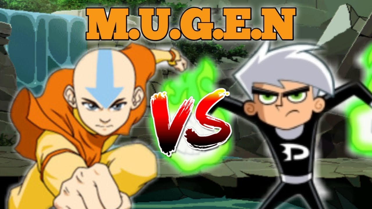 Aang (Nickelodeon) vs Danny (Nickelodeon) | MGS | Cartoon Mugen Battle ...