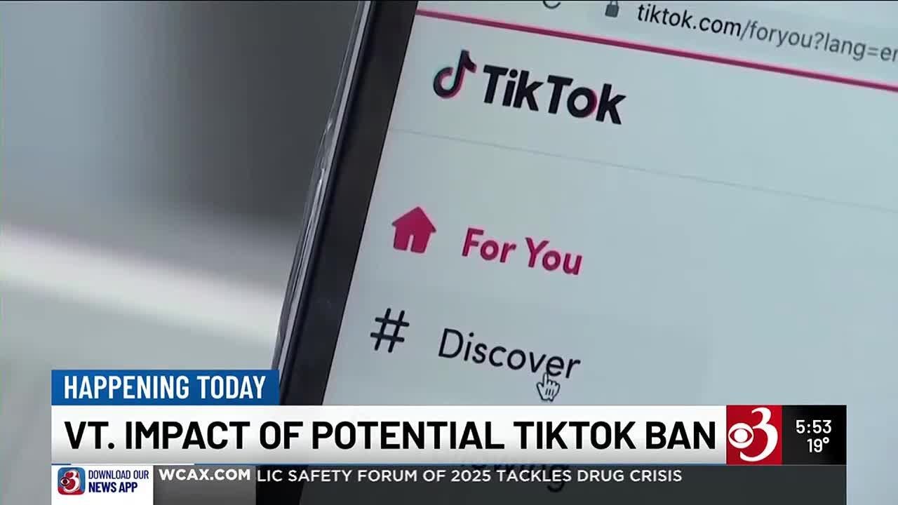 How would the TikTok ban impact Vermont creators? - YouTube