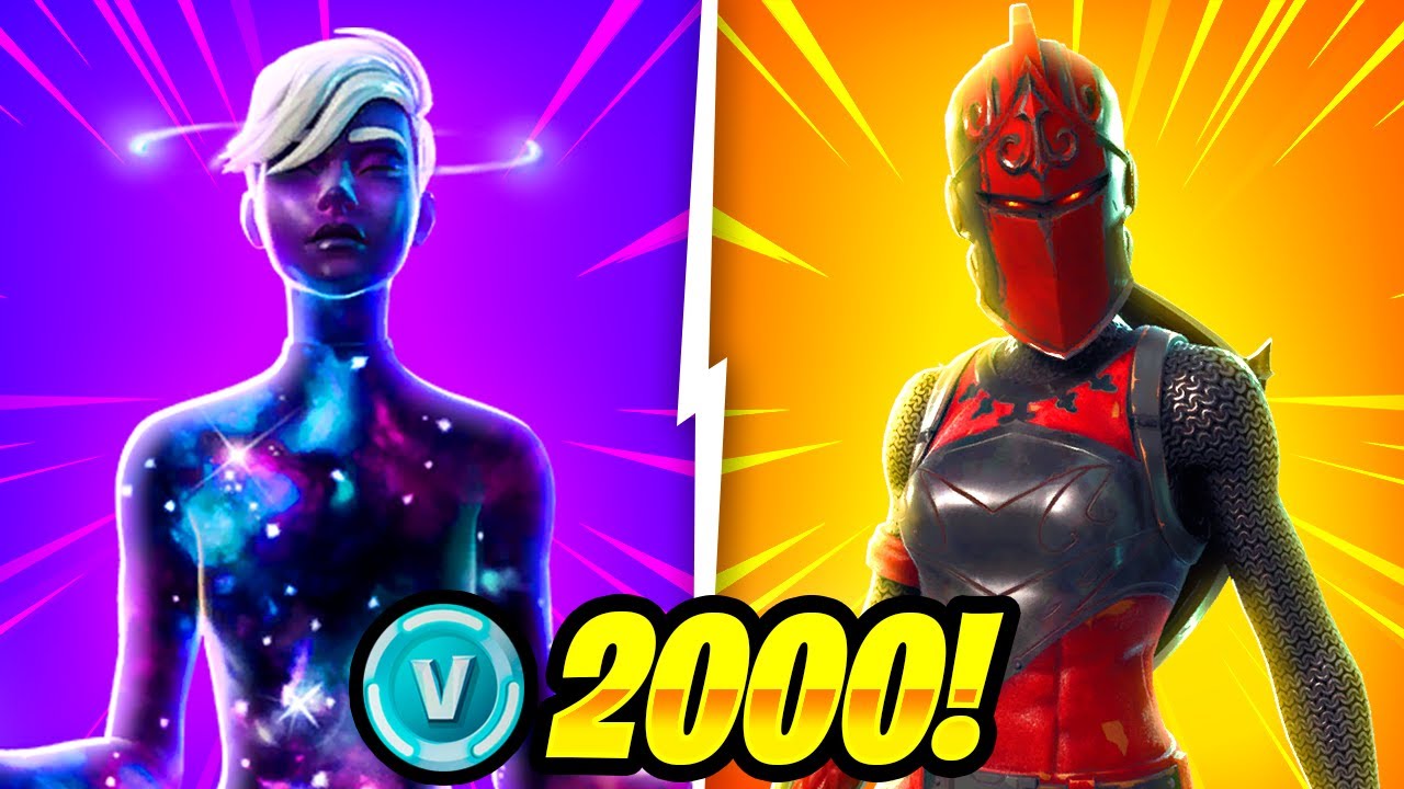 10 MELHORES SKINS DE 2000 VBUCKS DO FORTNITE! SKINS LENDÁRIAS! - YouTube