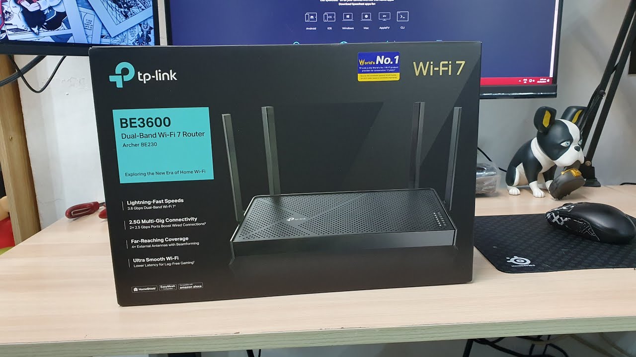 TP-Link Archer BE230 BE3600 Dual-Band Wi-Fi 7 - Real World Test - YouTube