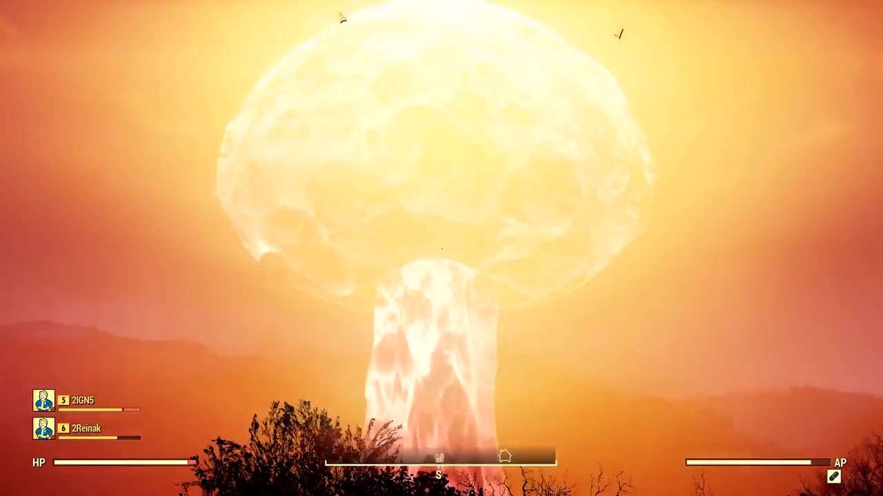 Nuclear Explosion in Fallout 76 - YouTube