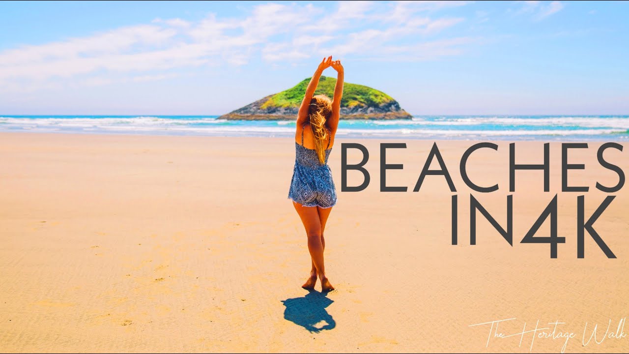 Beautiful beaches video | beaches 4k video | beaches music video ...