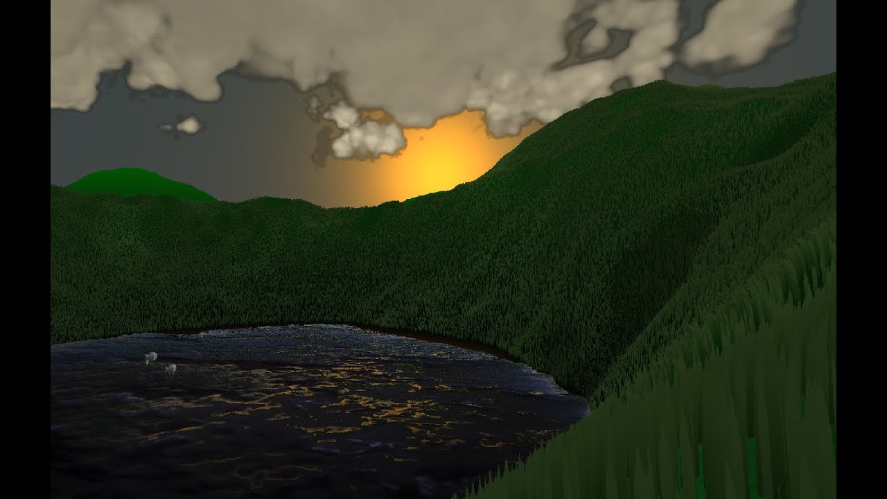 Realistic Water in Vulkan using IFFT - YouTube