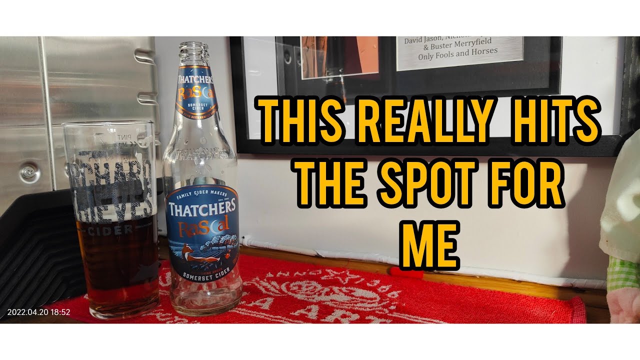 Thatcher's rascal cider 4.5% - Thatcher's - review No. 978 - YouTube