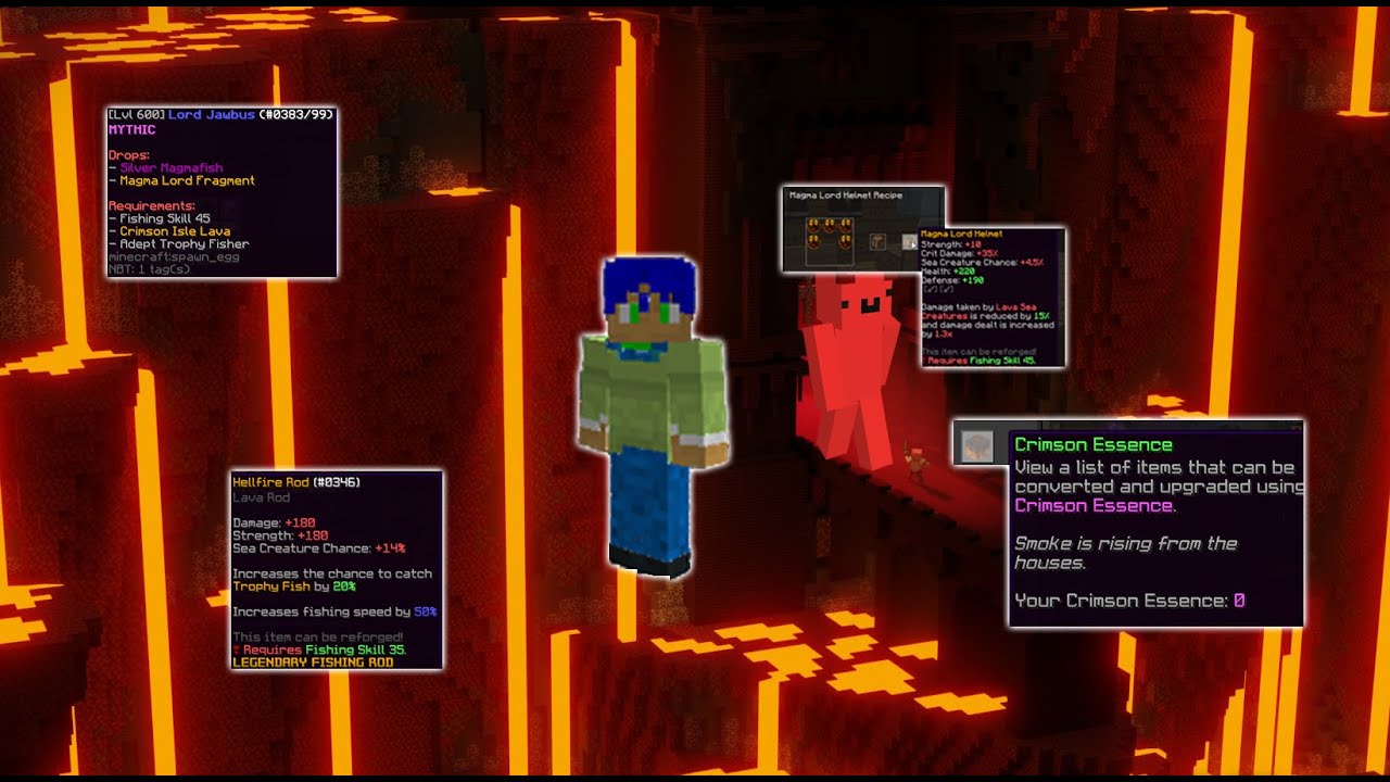 Big New Nether Update INFORMATION (Hypixel Skyblock) - YouTube