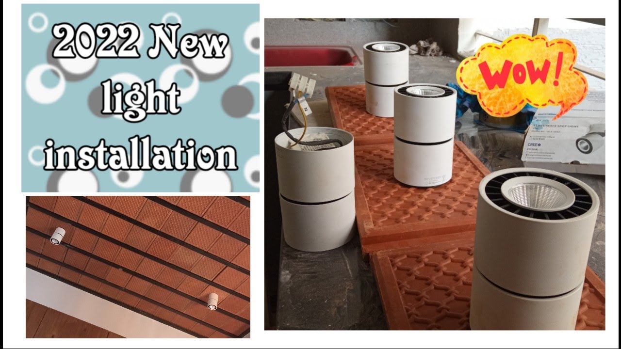 Celling focus light || How to install celling focus light - YouTube