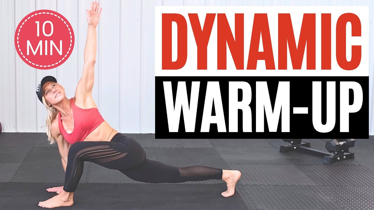 10 Min Warm Up Exercises | Full Body Warm Up (No JUMPING!) - YouTube