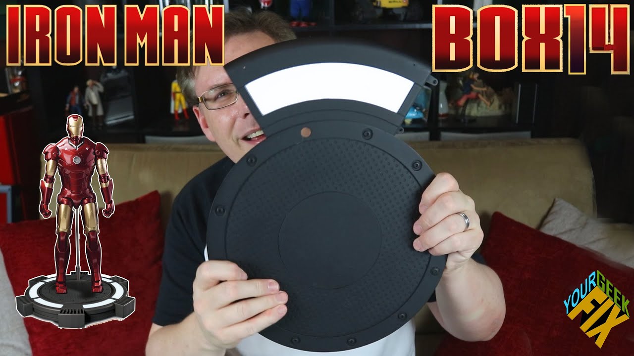 Build Your Own Iron Man Box 14 by Fanhome - YouTube