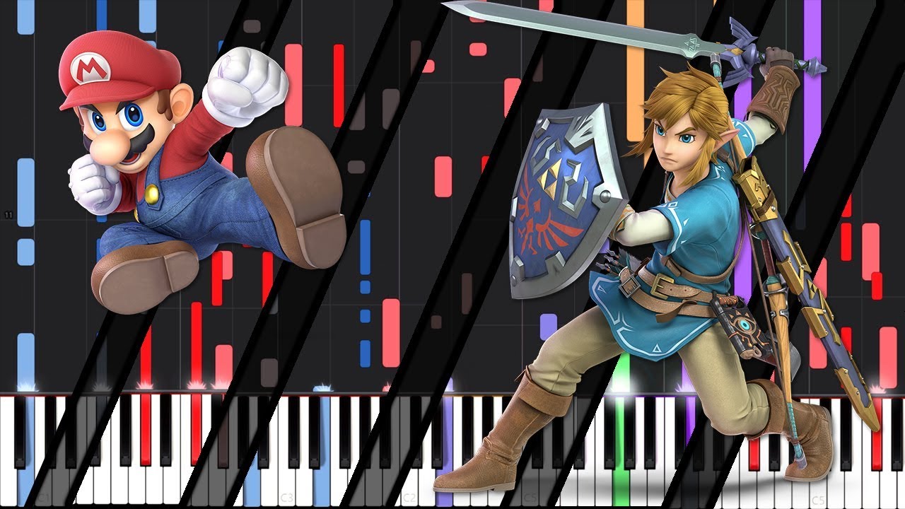 ALL Victory Themes from Super Smash Bros. Ultimate [Piano Tutorial ...