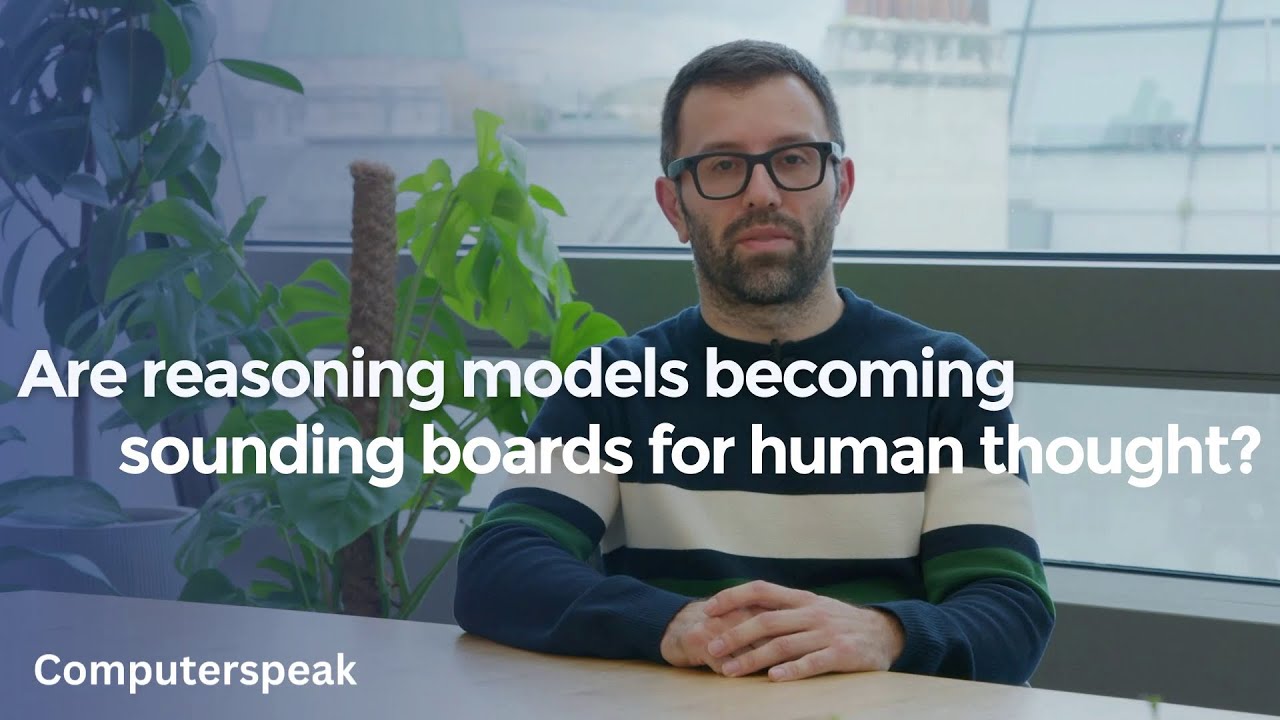 Are reasoning models becoming sounding boards for human thought? - YouTube