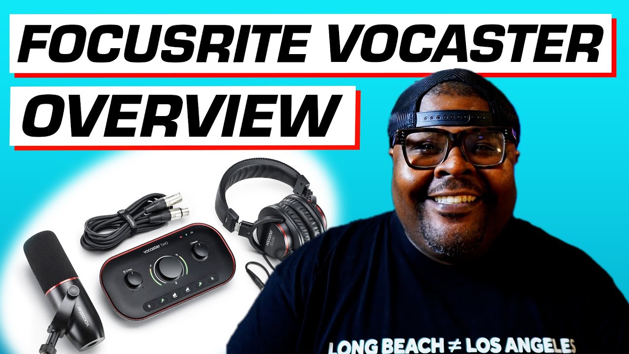 Perfect Podcast Production Setup! Brand New Focusrite Vocaster Range ...
