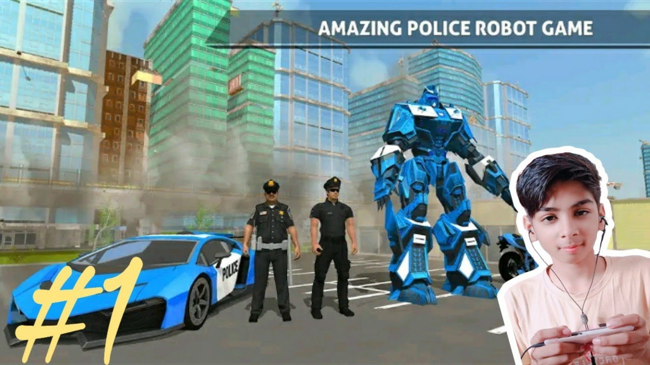 Police Robot 🤖 Game #1 ( Android gameplay) - YouTube
