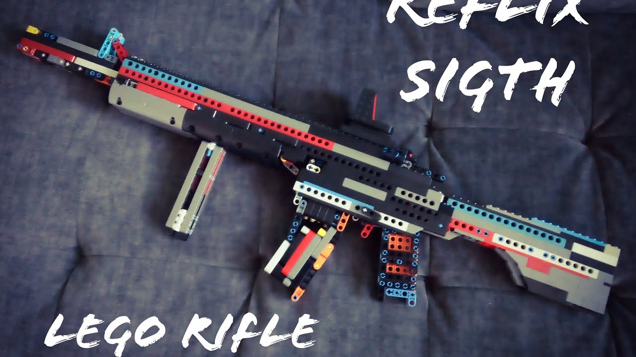 Lego Ar Rifle Jakal C7-E Rainbow six siege - YouTube