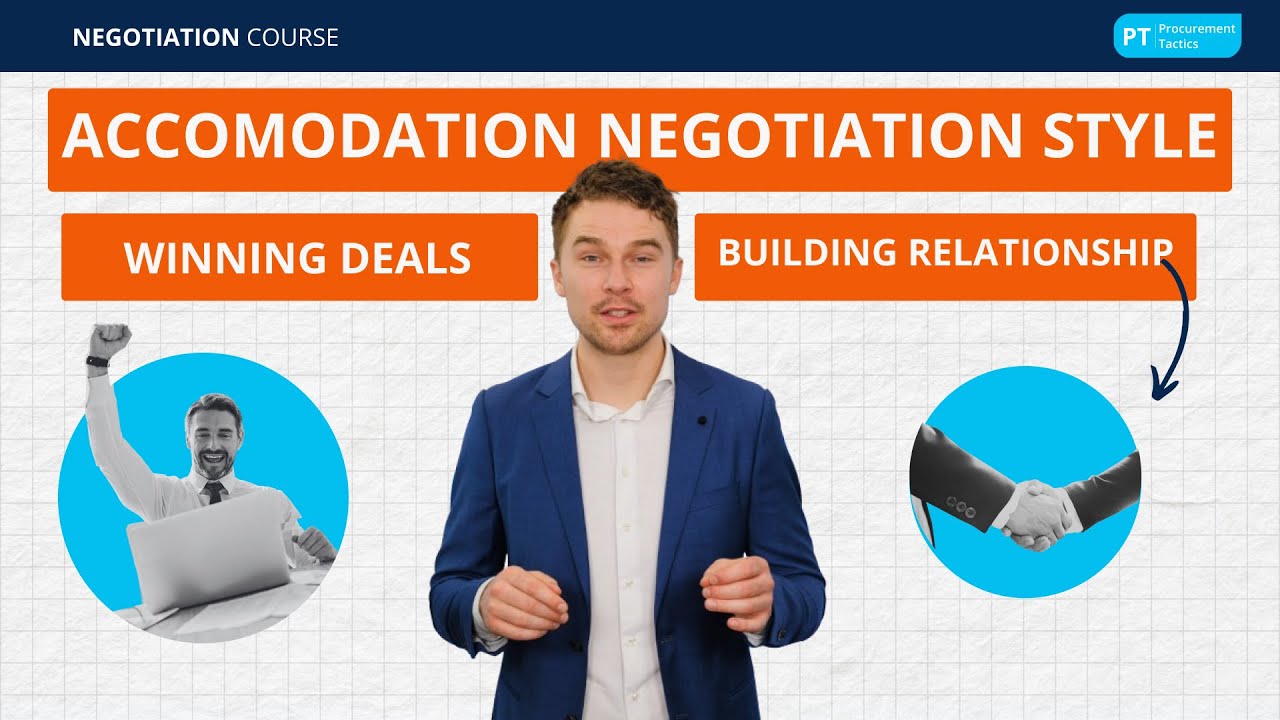 Accommodation Negotiation Style: Build Strong Relationships - YouTube