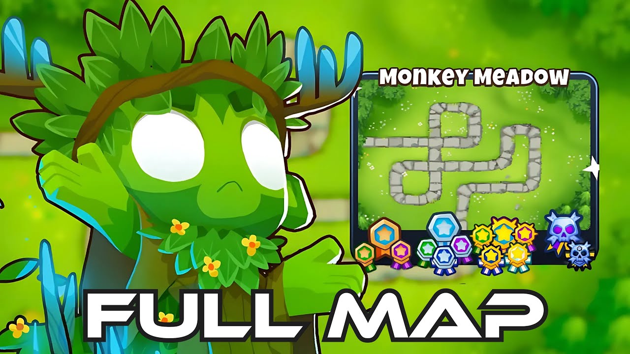 Bloons TD 6: Monkey Meadow | Gameplay Walkthrough FULL MAP | No ...