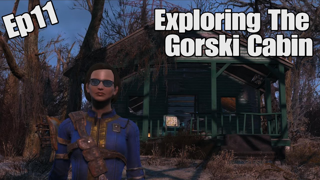Exploring The Gorski Cabin Fallout 4 Survival Mode - YouTube