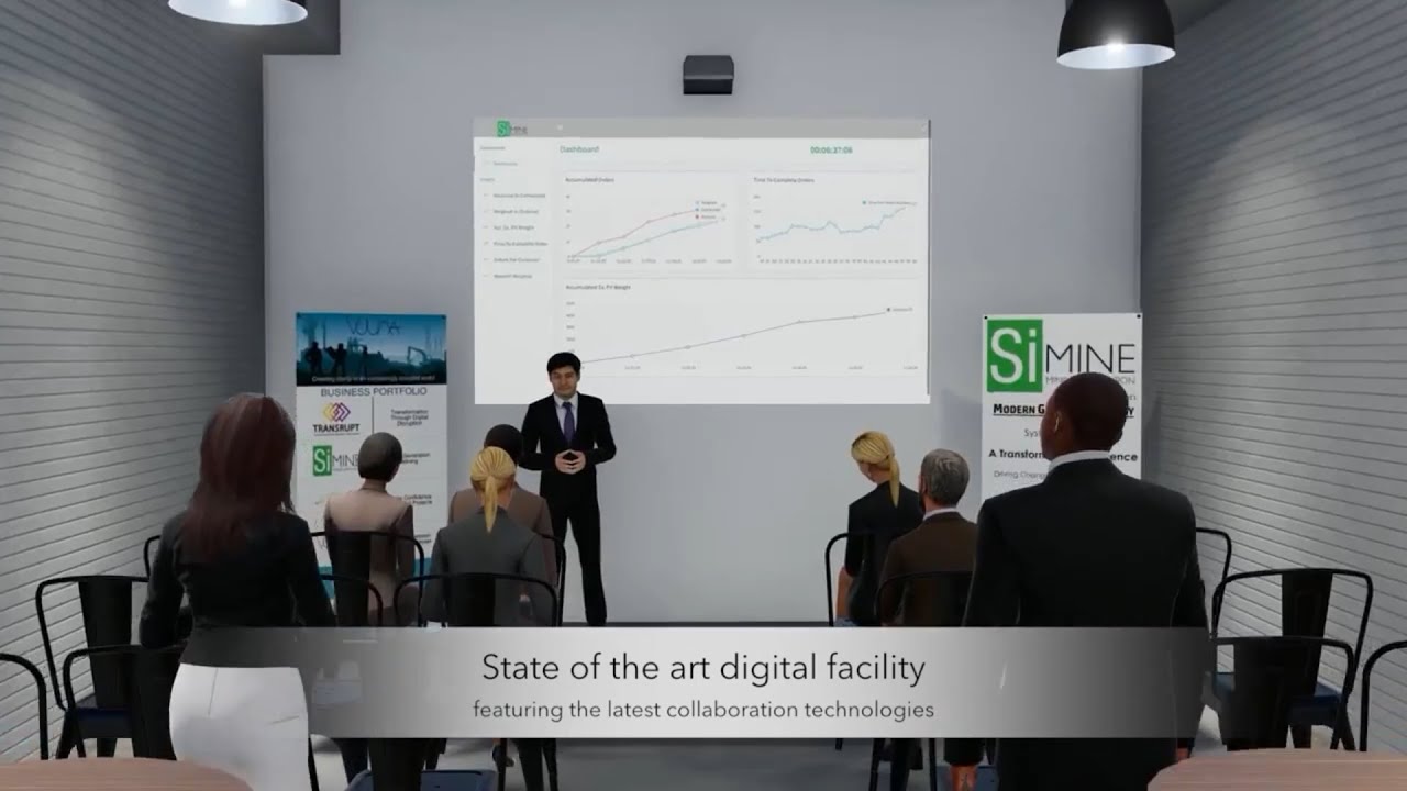 SiMINE simulation purpose-built facility - YouTube