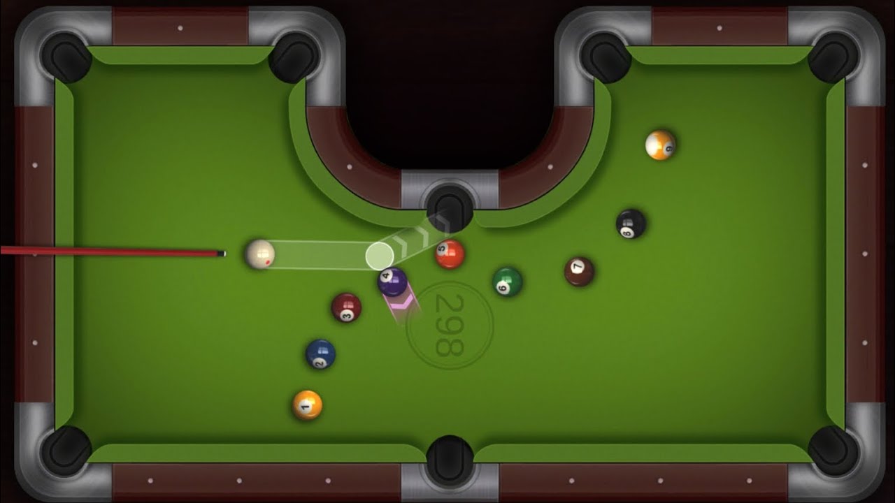 8 ball pool lucky shot #8ball #billiards - YouTube