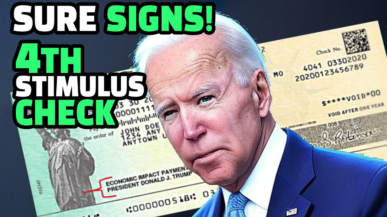 Stimulus Check Update! Confirm Signs for $1,400 4th Stimulus Check ...