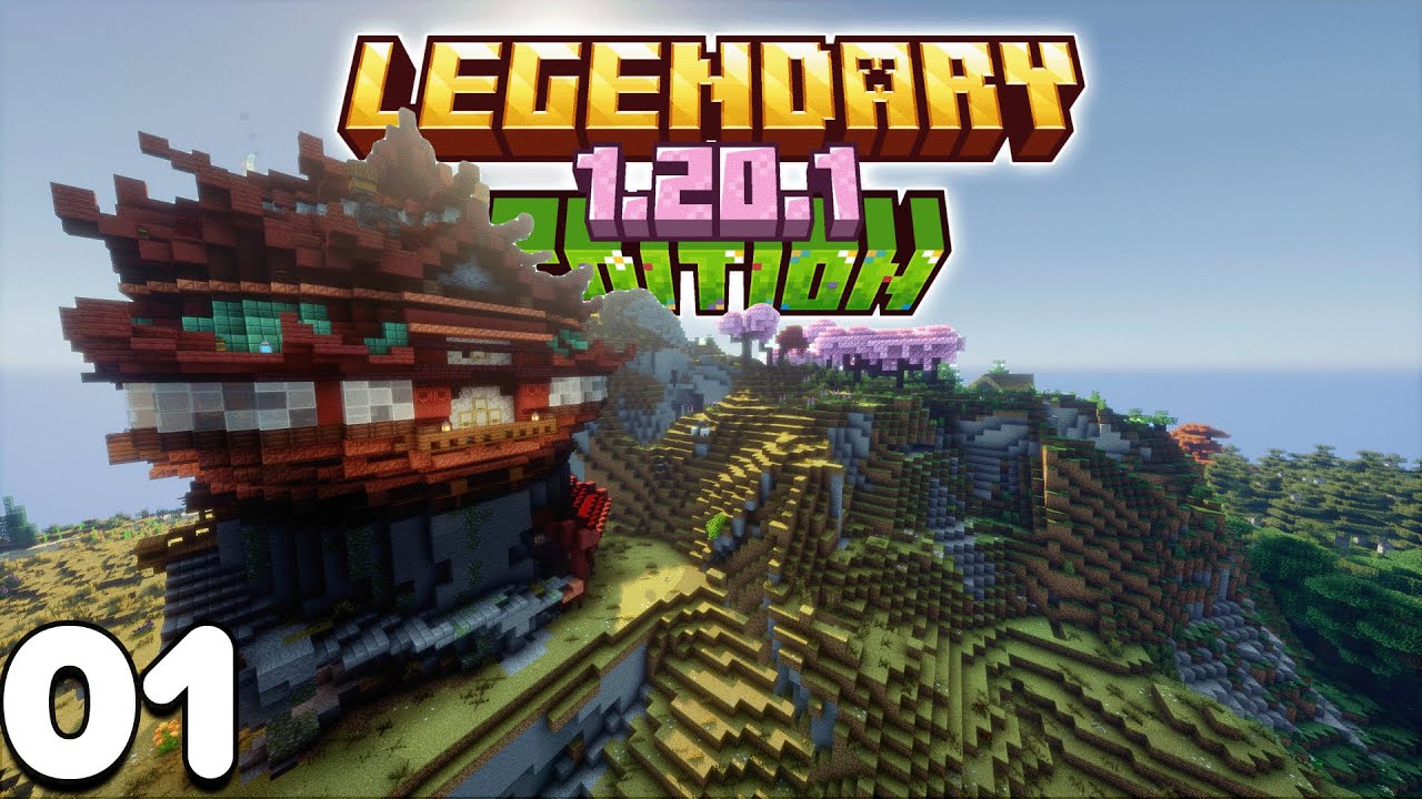 The Start of a Legendary Quest | Minecraft Legendary Edition 1.20.1 ...