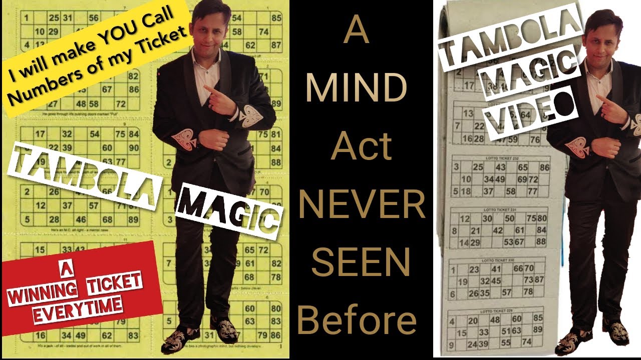 TAMBOLA Magic -- You call the numbers and I will WIN - YouTube