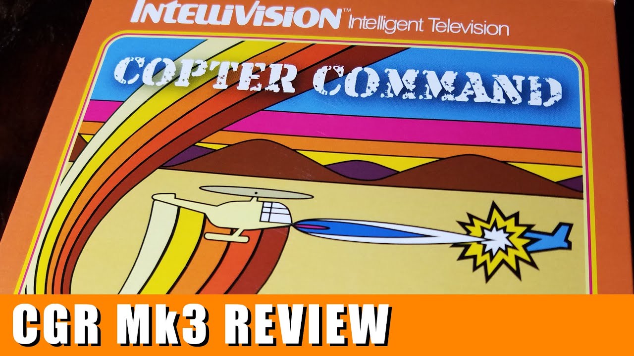 Classic Game Room - COPTER COMMAND review for Intellivision - YouTube