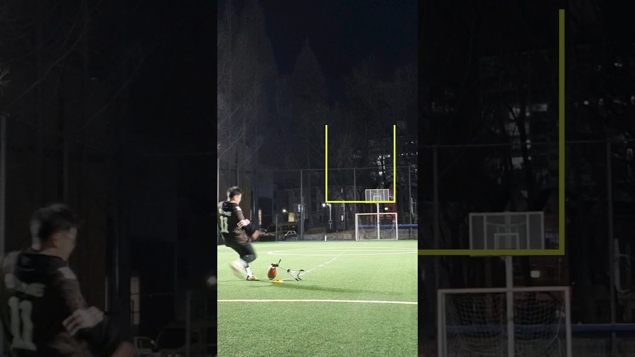 Extra Point Kick 엑스트라킥 #미식축구 #americanfootball - YouTube