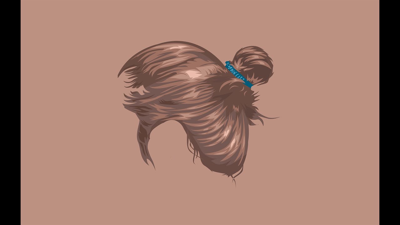 Tutorial Membuat Vector Rambut | CorelDraw - YouTube