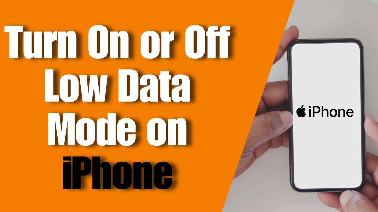 How to Turn On or Off Low Data Mode on iPhone | iPhone Tutorial - YouTube