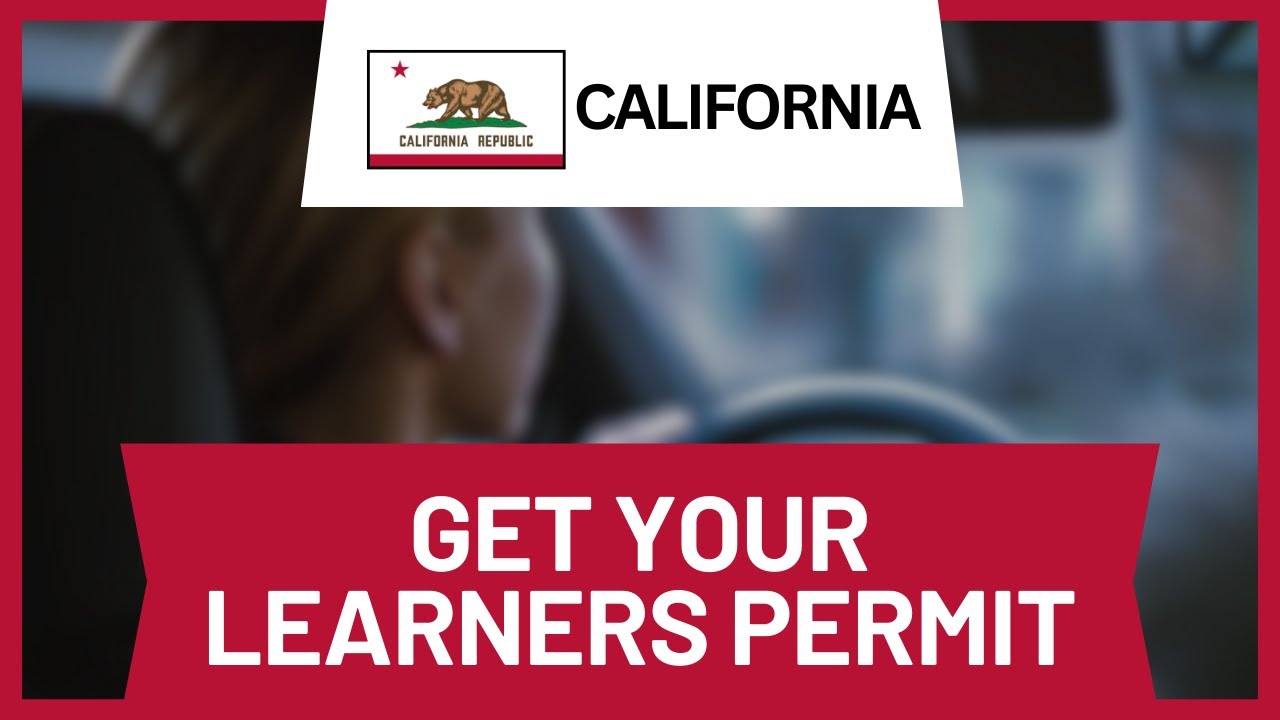 How to Get Learners Permit in California - YouTube