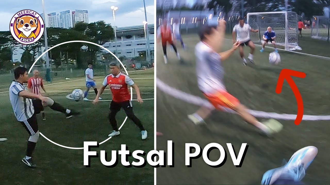 I SCORED A Couple Of Top Bins | Incredible Header Goal & Skills | 3 Teams 🔴⚪🔵 | 6 vs 6 Futsal ...