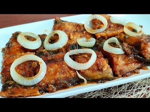 HOW TO COOK FISH STEAK! BANGUS STEAK RECIPE I BISTEK NA BANGUS! - YouTube