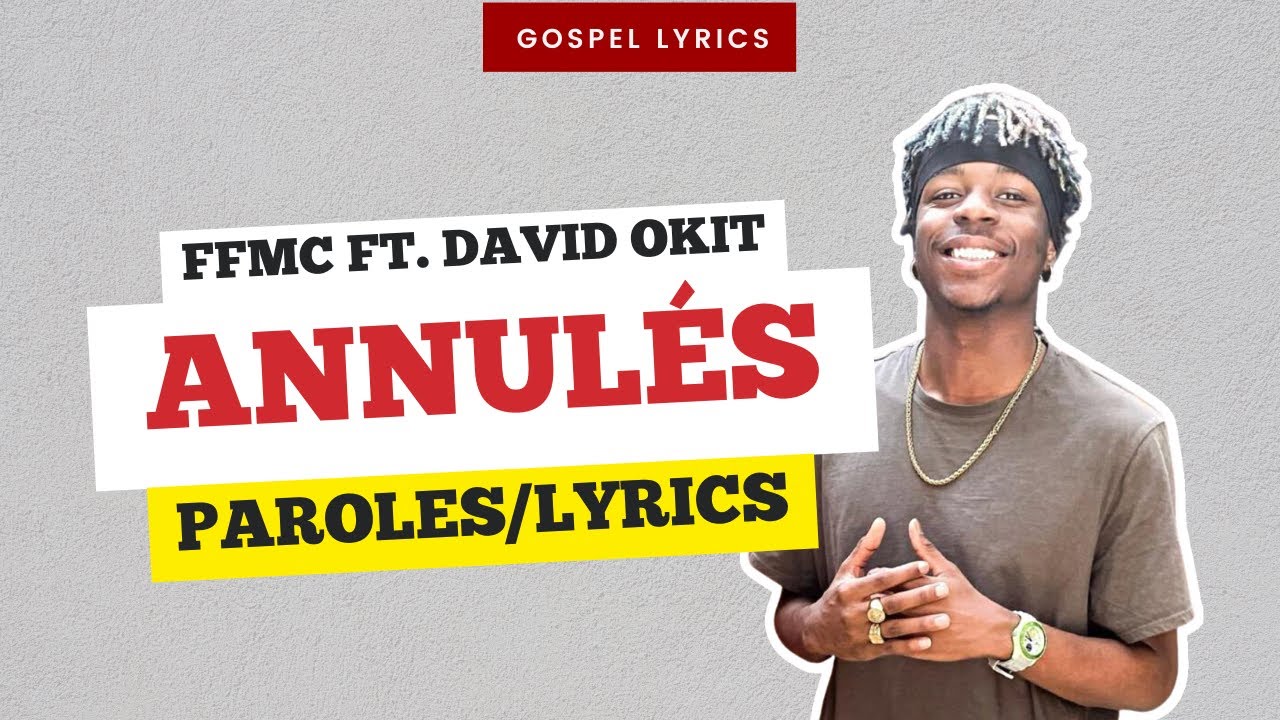 Fast Food Music Christ (ft. David Okit) - Annulés (Paroles) - YouTube