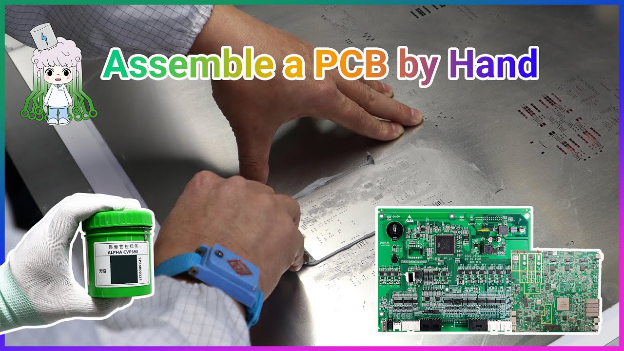 Manual PCB Assembly Process #pcba #smt #pcbassembly #pcbasic #pcbfactory - YouTube