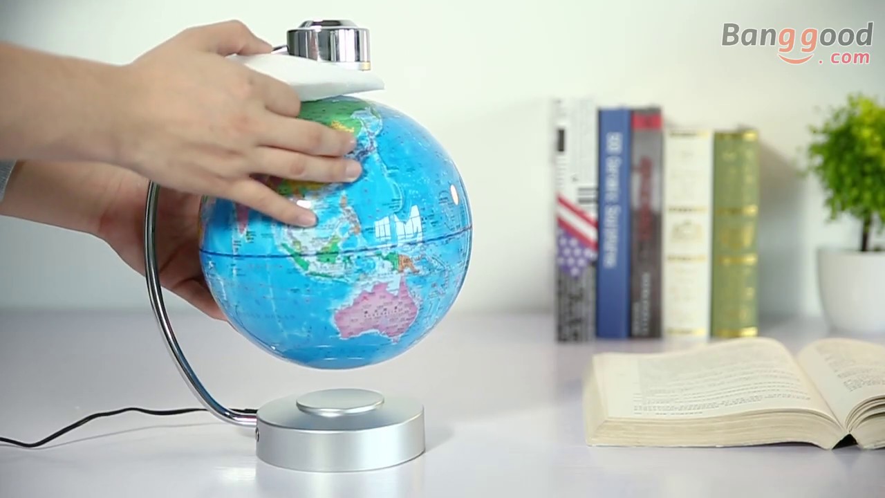 8 Inches Magnetic Levitation Floating Globe Constellation Light ...