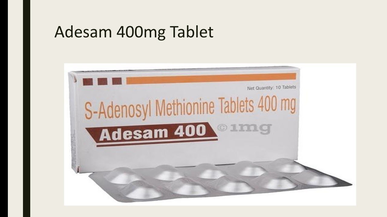 Adesam 400mg (S- Adenosyl Methionine)| Uses| Side effects| and Drug ...