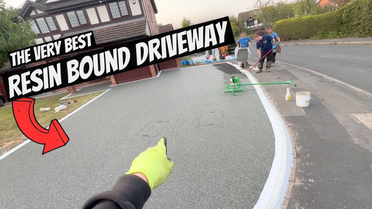 The BEST Grey Resin Bound Driveway On YouTube... - YouTube