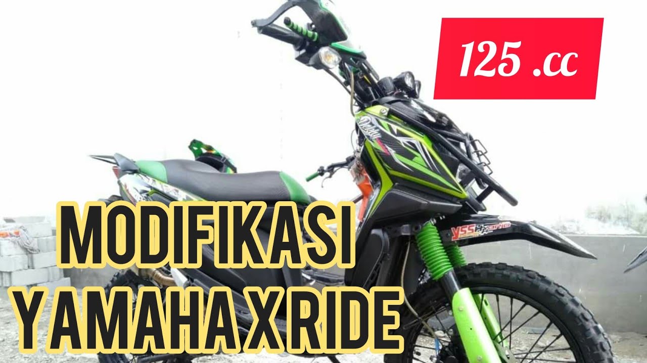 Modifikasi Yamaha x ride 125 cc - YouTube
