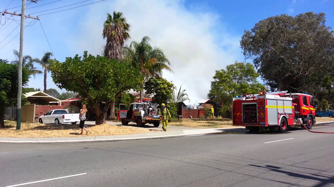 Forrestfield house fire - YouTube