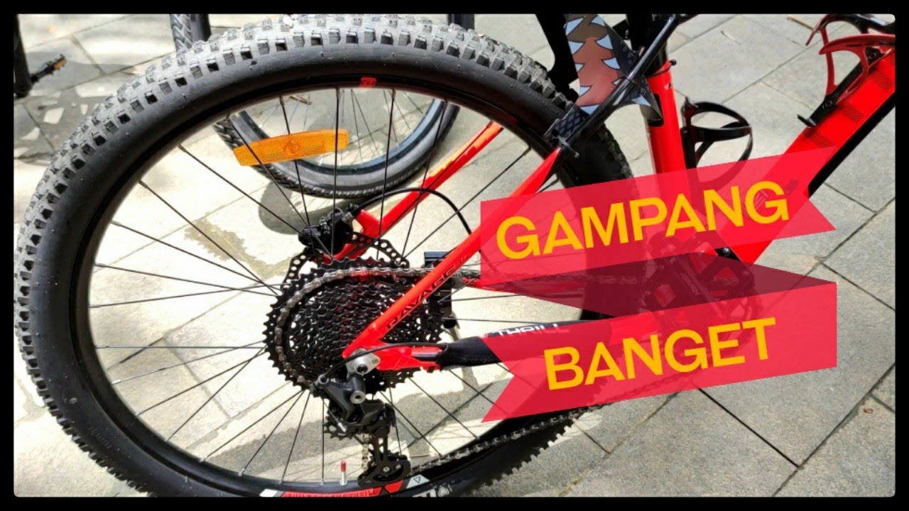 Cara Lepas Pasang Roda Belakang Sepeda yang Memakai As TA Thru Axle ...