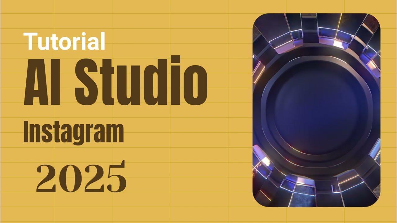 Video Cara membuat AI Chatbot menggunakan AI Studio Instagram - YouTube