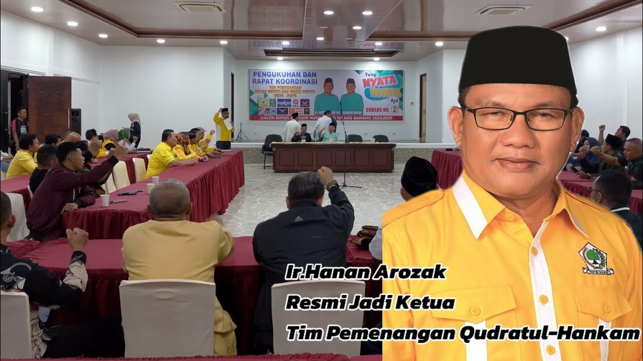 Resmi Jadi Ketua Tim,Ir.Hanan Siap Menangkan Qudratul-Hankam - YouTube