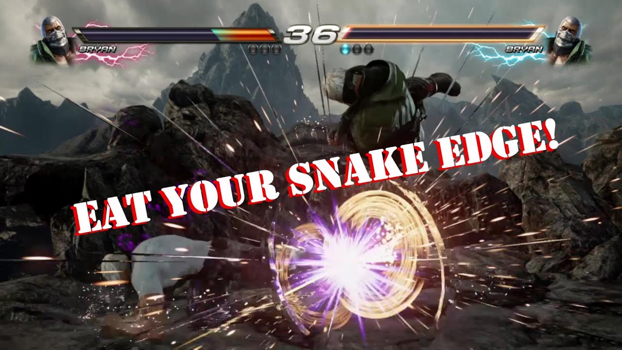 Tekken 7 Sets: Fighting a Scrub Bryan who only uses Snake Edge - YouTube