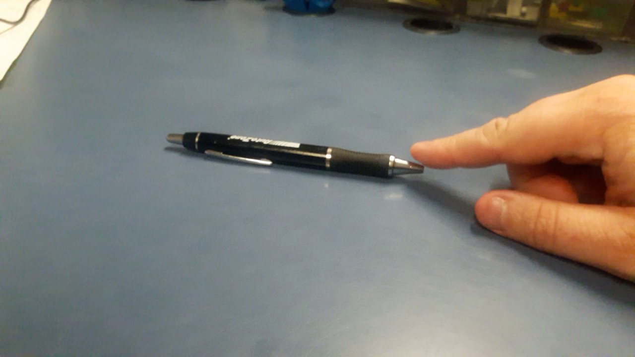 Flipping the pen. - YouTube